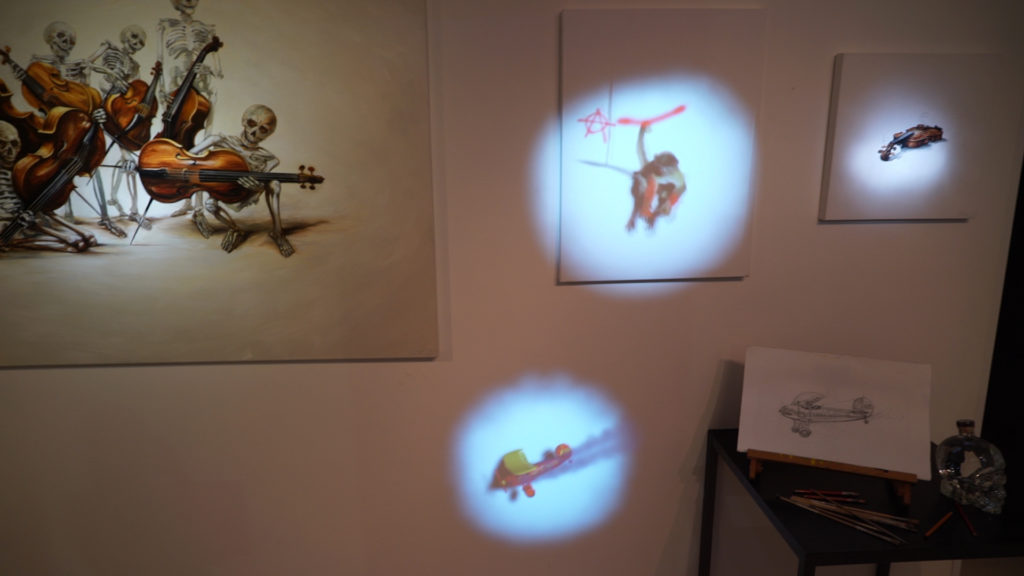 Gallery Invasion - Skullmapping